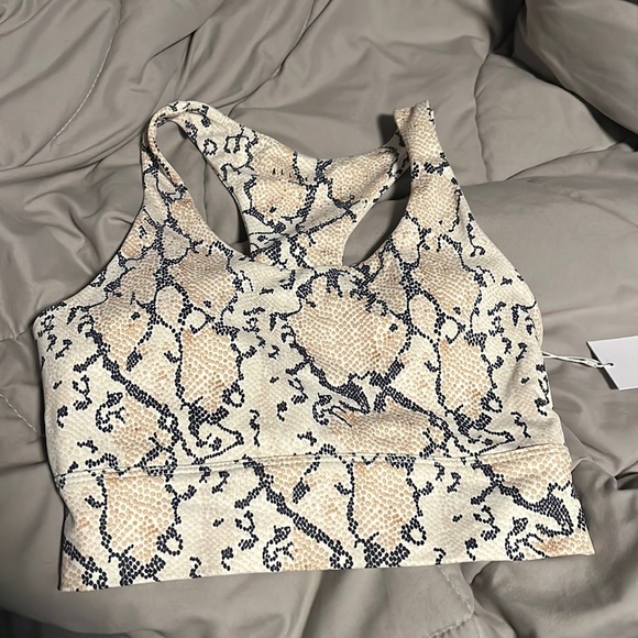 allfenix | Intimates & Sleepwear | Allfenix White Python Racerback Bra ...